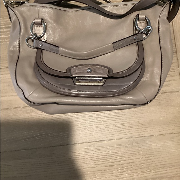 Coach | Bags | Coach Kristen Spectator Bag Gray | Poshmark